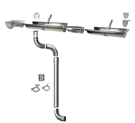 Gootbeugels mastgoot - Mastgoot - Dakgoot